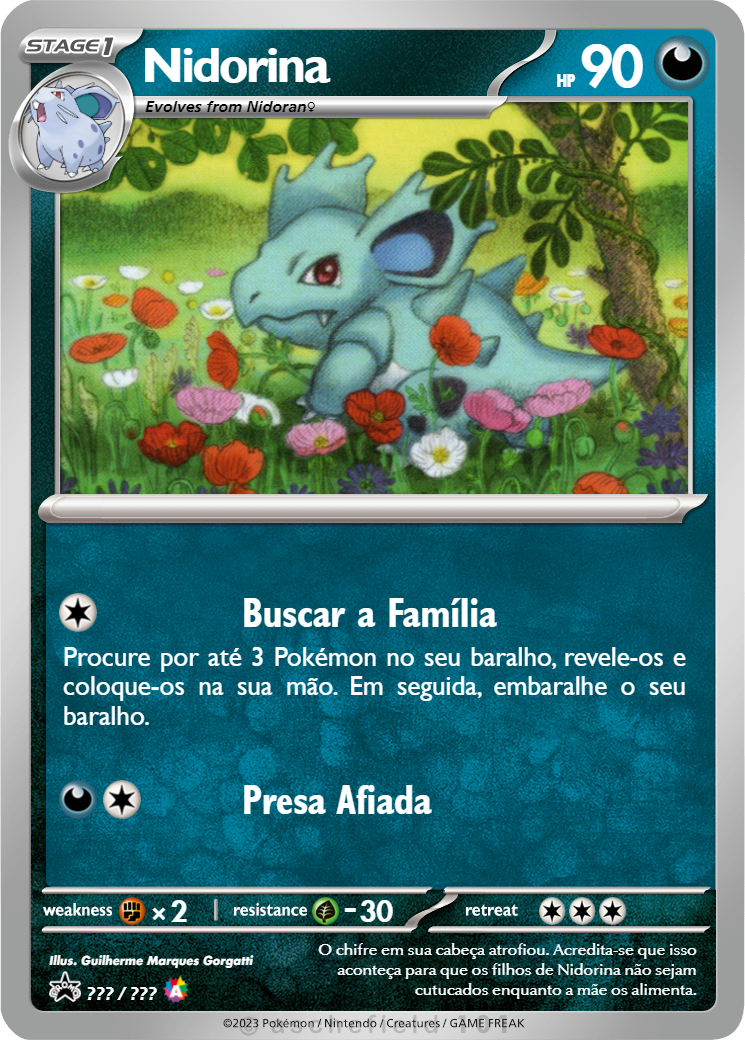 Nidorina - dino3 | Pokécardmaker.net