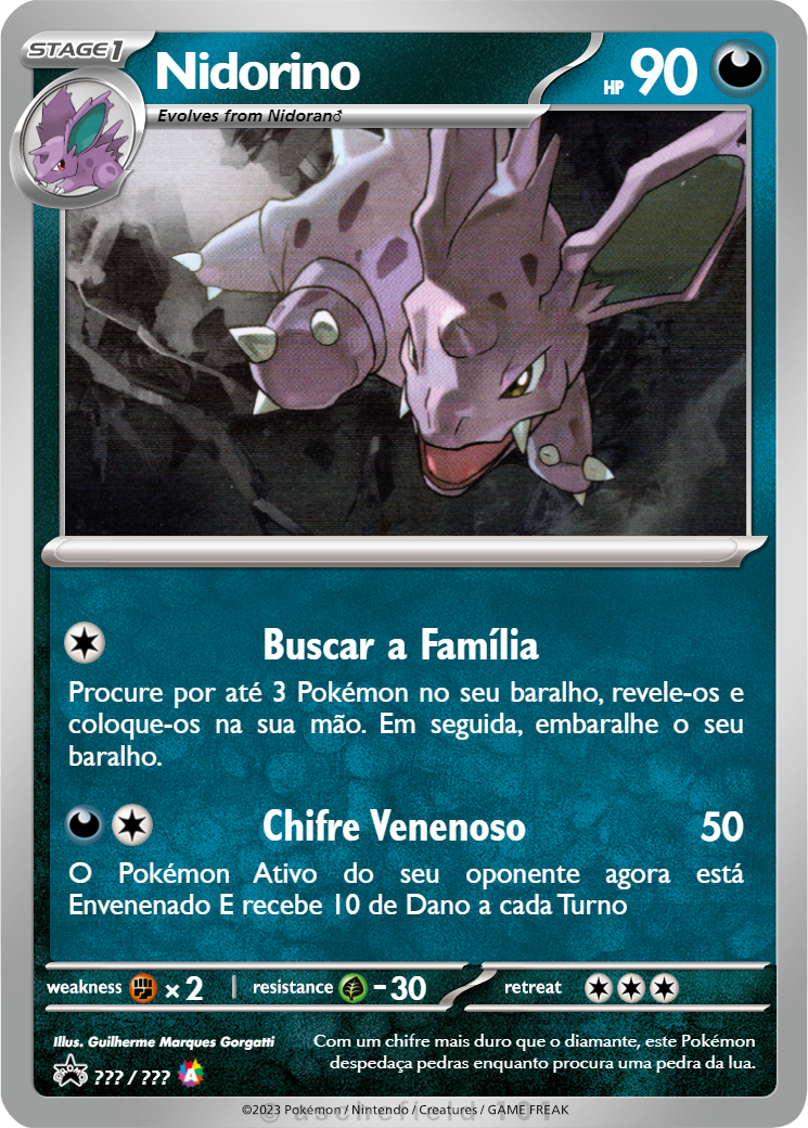 Nidorino - dino3 | Pokécardmaker.net