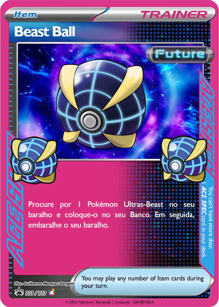 Beast Ball - dino4 | Pokécardmaker.net