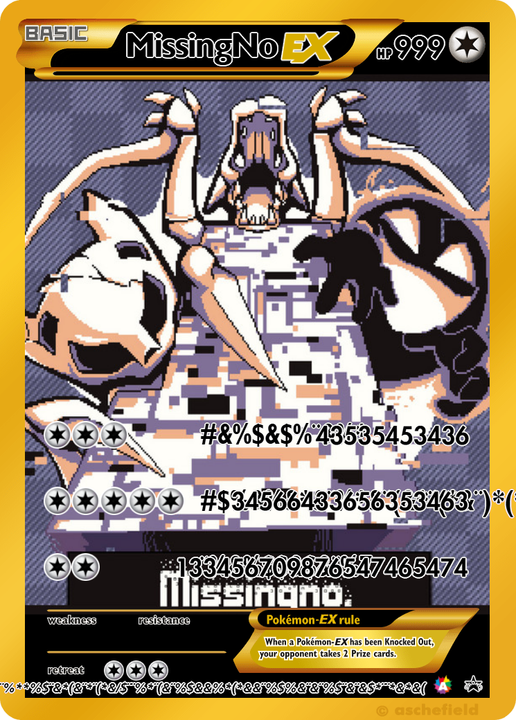 MissingNo - dino4 | Pokécardmaker.net