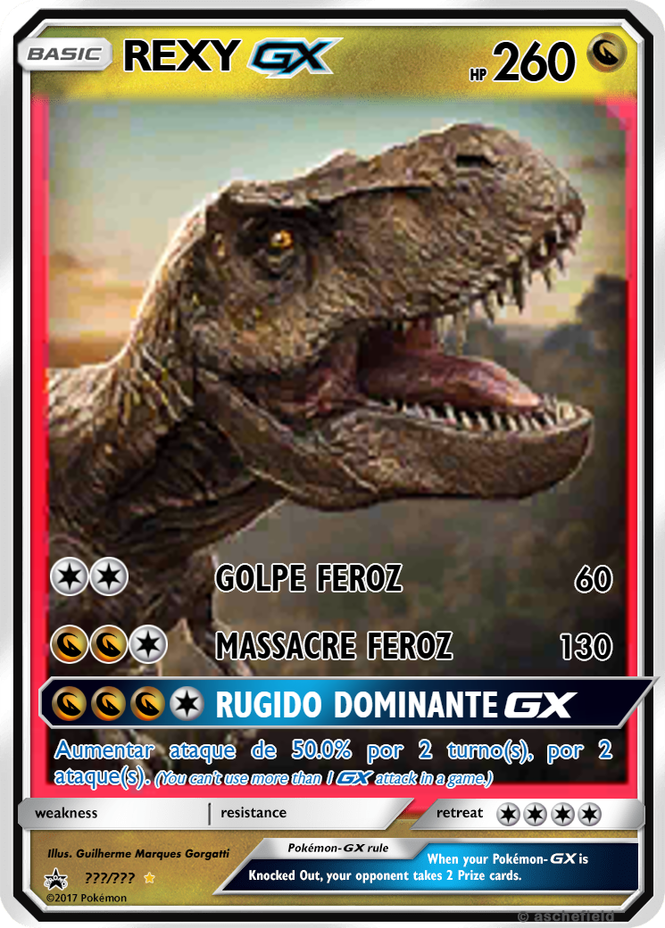 REXY - dino4 | Pokécardmaker.net