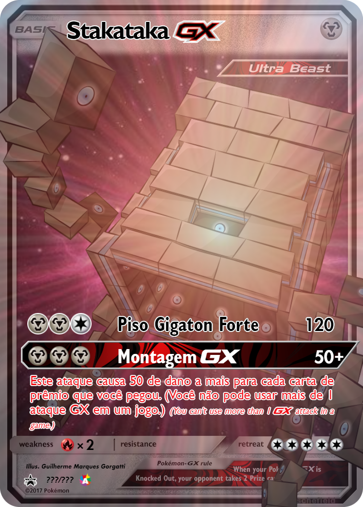 Stakataka - dino4 | Pokécardmaker.net