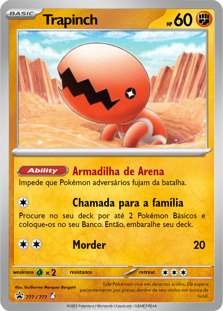 Trapinch - dino4 | Pokécardmaker.net
