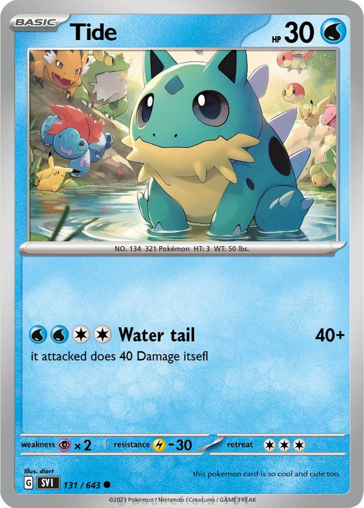Tide - dllabjan4842 | Pokécardmaker.net