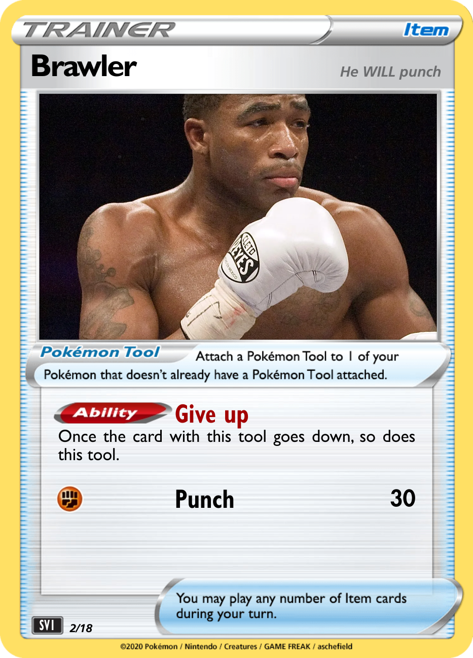 Brawler - doggyeahh | Pokécardmaker.net