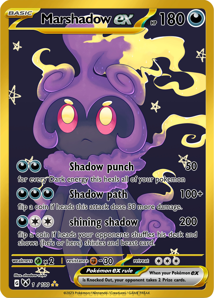 Marshadow - donevynbuie | Pokécardmaker.net