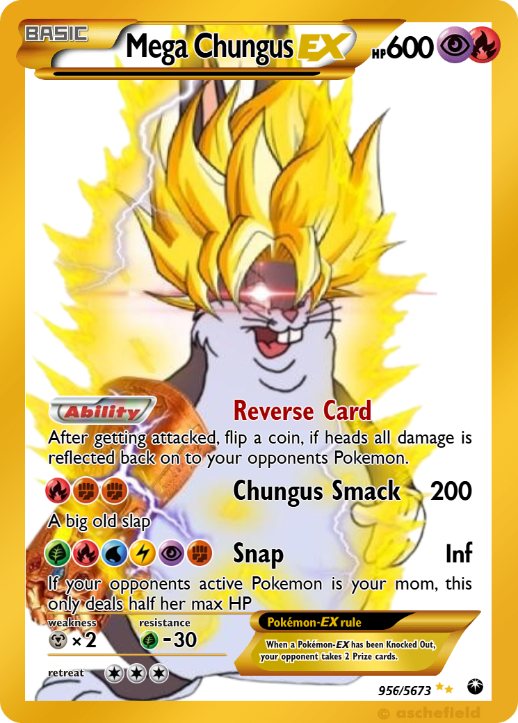 Mega Chungus - dragonboy5162 | Pokécardmaker.net