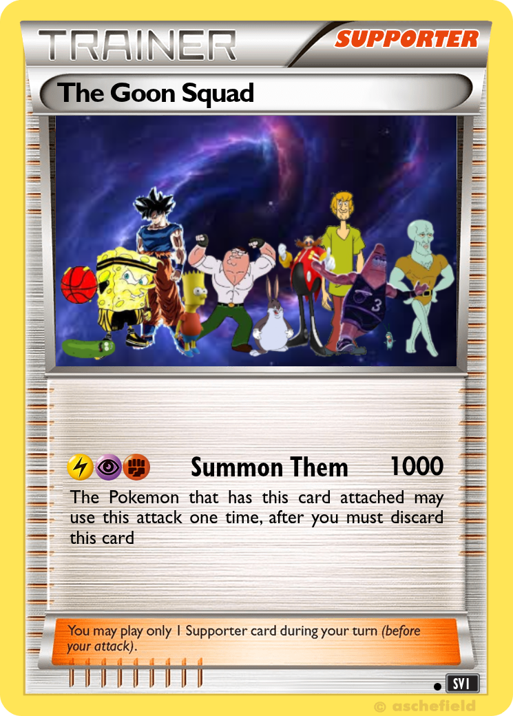 The Goon Squad - dragonboy5162 | Pokécardmaker.net