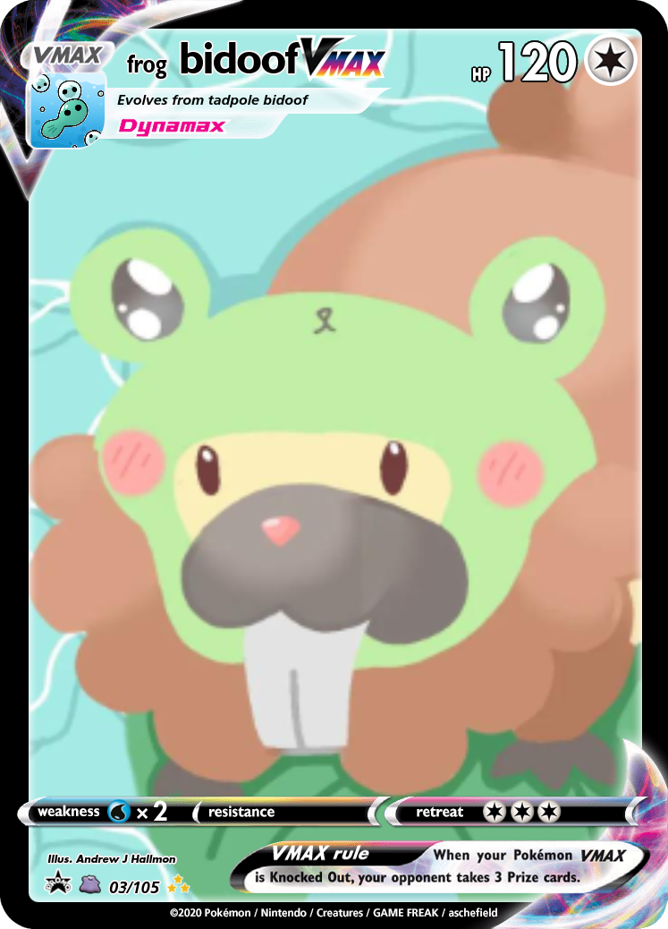 bidoof - dragondog3001 | Pokécardmaker.net