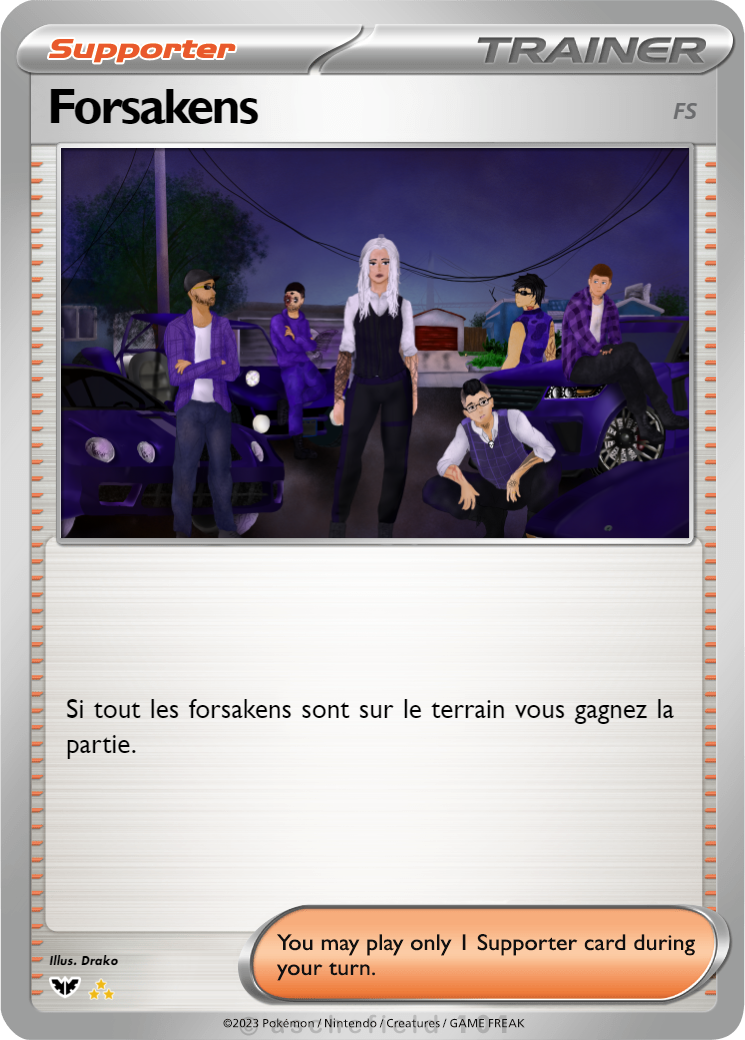 Forsakens - drako | Pokécardmaker.net