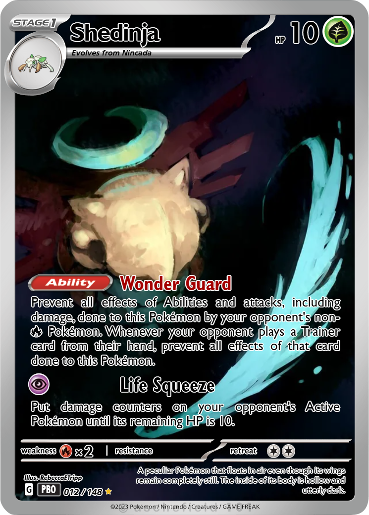 Shedinja - dulab | Pokécardmaker.net