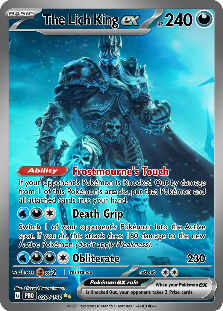 The Lich King - dulab | Pokécardmaker.net