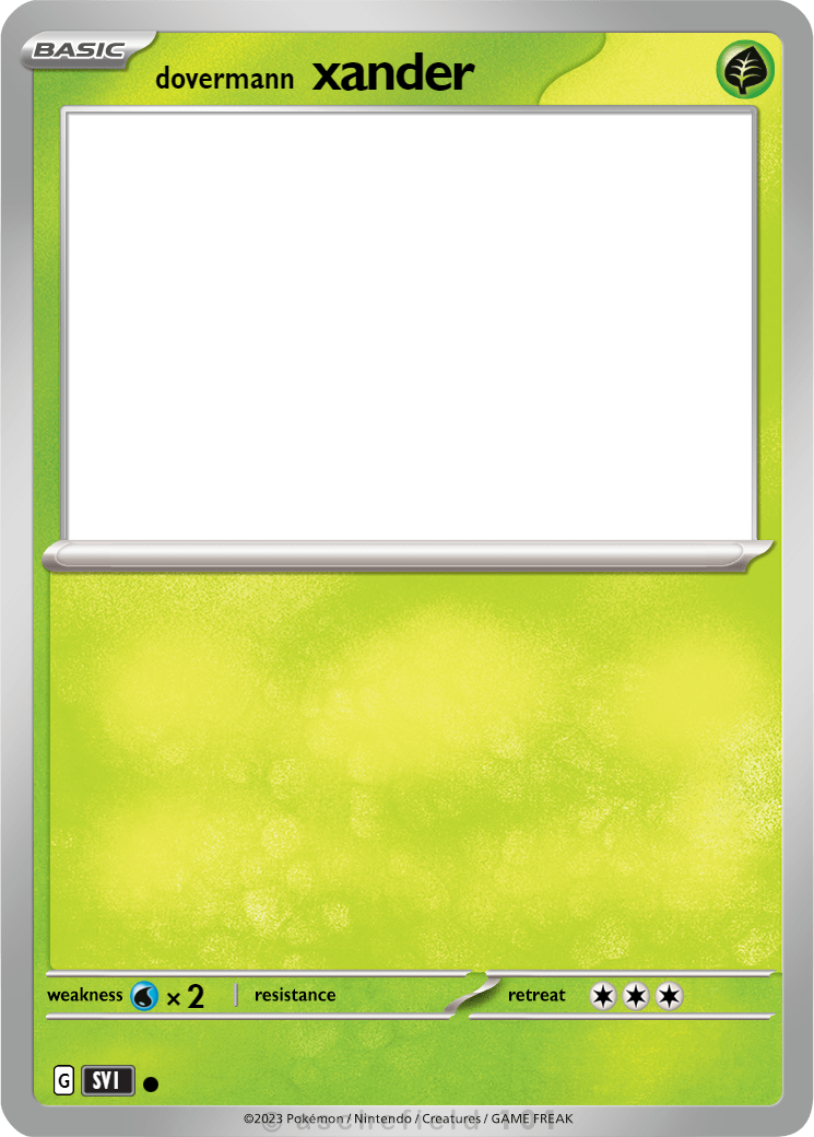 xander - dva | Pokécardmaker.net