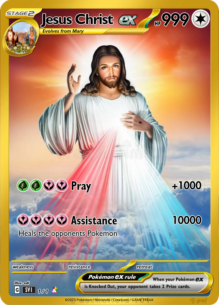 Jesus Christ - edibedimcmedi | Pokécardmaker.net