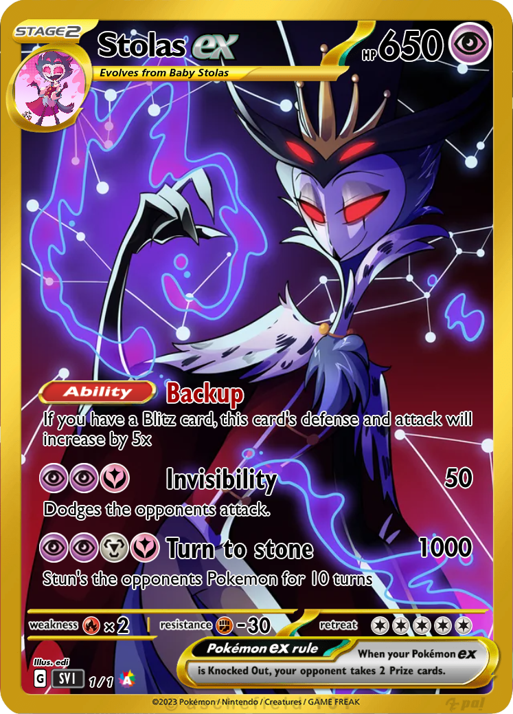 Stolas - edibedimcmedi | Pokécardmaker.net