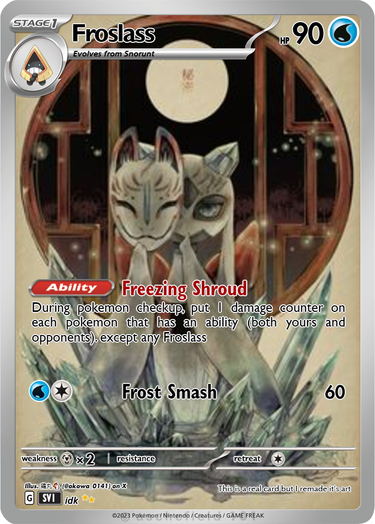 Froslass - eli123321 | Pokécardmaker.net