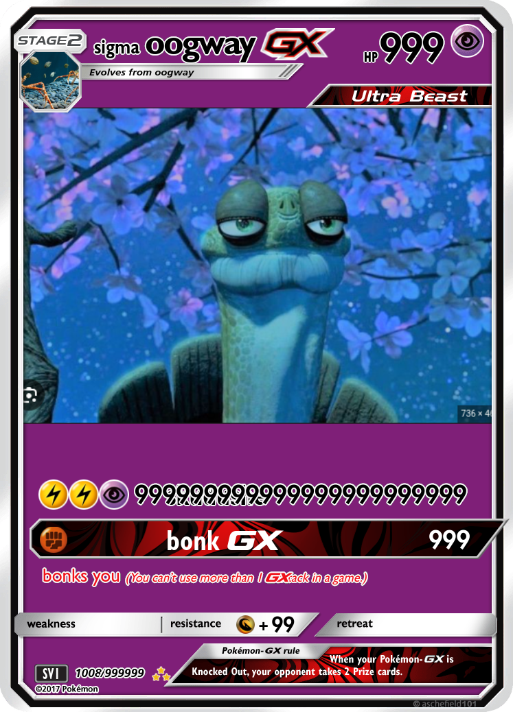 oogway - emmmy | Pokécardmaker.net