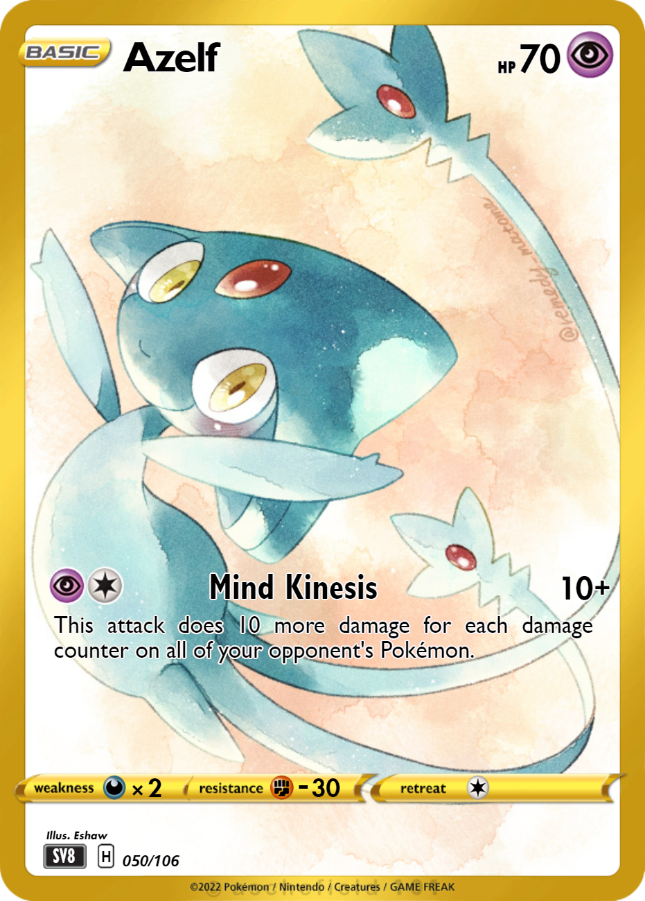Azelf - eshaw12 | Pokécardmaker.net