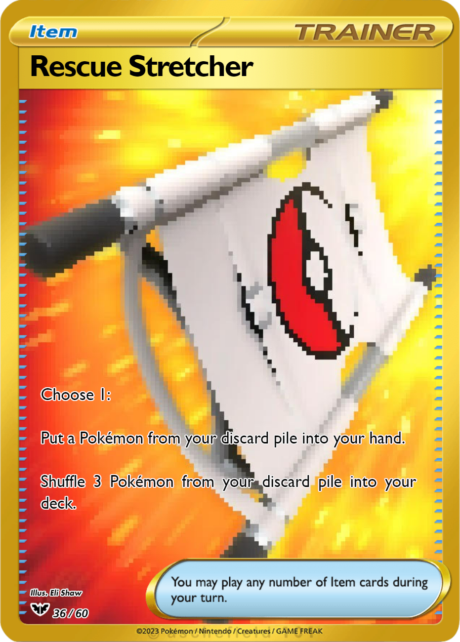 Rescue Stretcher - eshaw21412 | Pokécardmaker.net