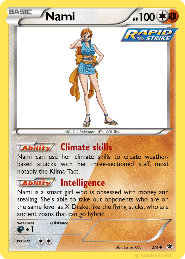 Nami - ev_trevor11 | Pokécardmaker.net