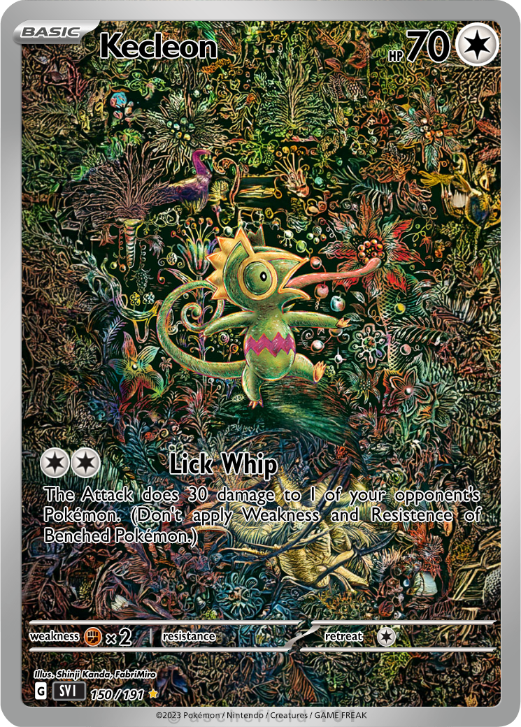 Kecleon - fabrimiro | Pokécardmaker.net