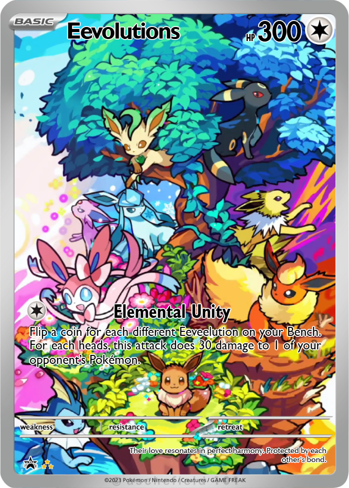 Eevolutions - fathermigs | Pokécardmaker.net