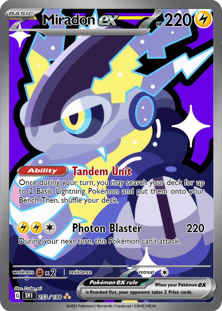 Miradon - fathermigs | Pokécardmaker.net