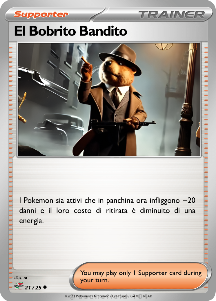 El Bobrito Bandito - fd_9025 | Pokécardmaker.net