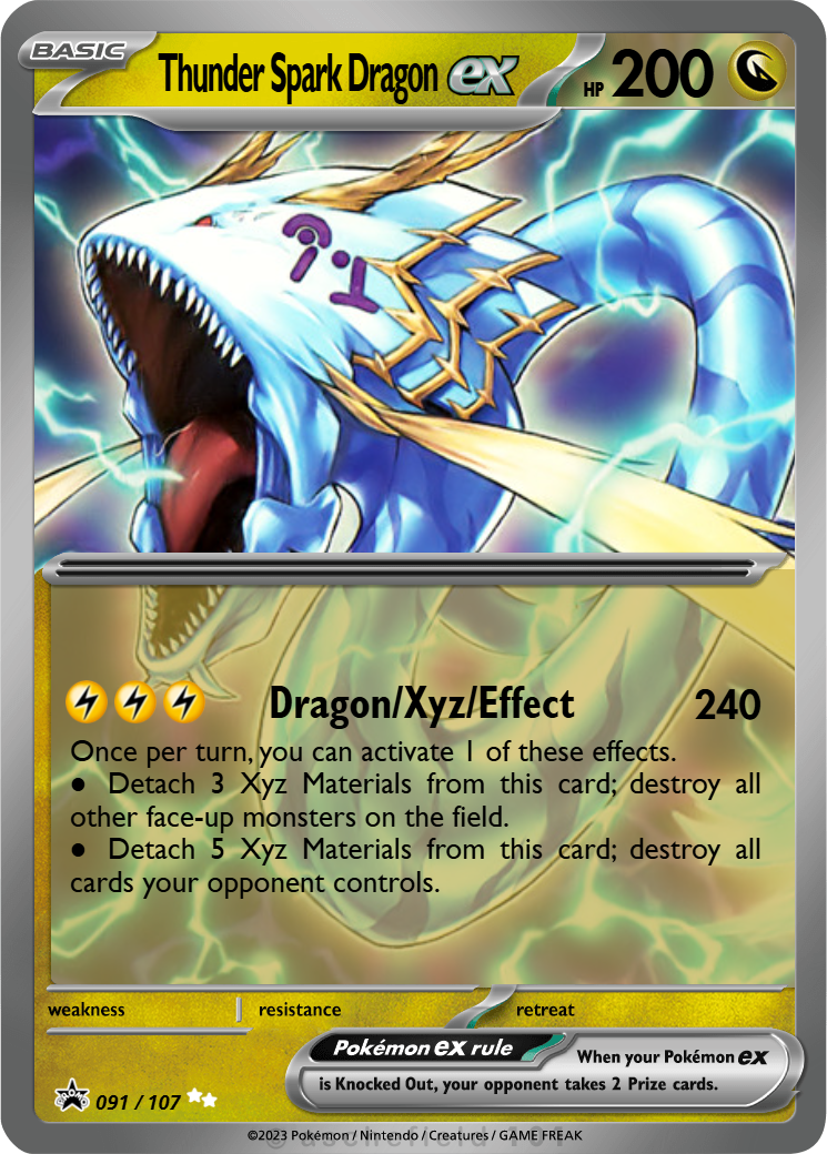Thunder Spark Dragon - fiendishfiend42 | Pokécardmaker.net