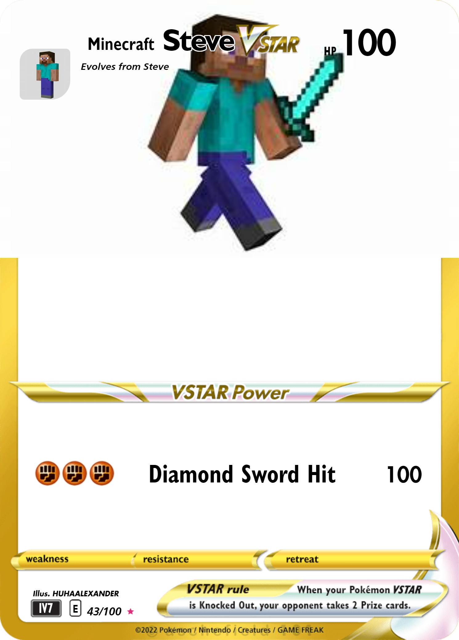 Steve - fimfimku | Pokécardmaker.net