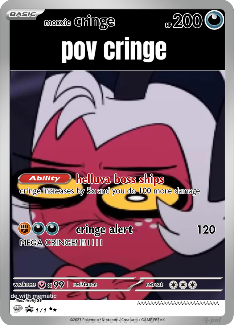 cringe - fireflyGS | Pokécardmaker.net
