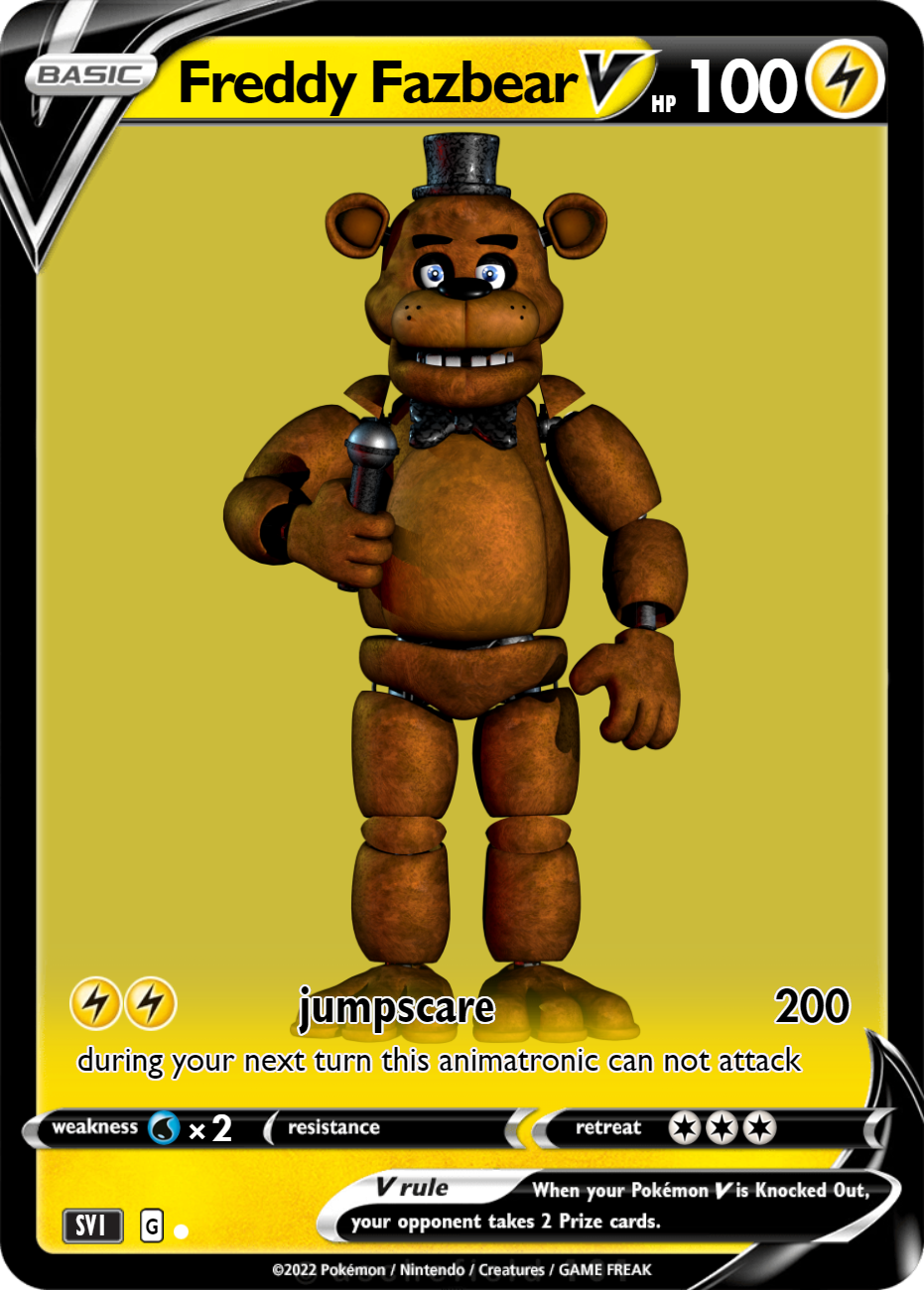 Freddy Fazbear - freddyfazbear69 | Pokécardmaker.net