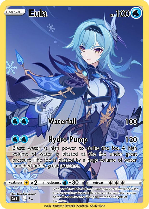 Eula - gcblin_ | Pokécardmaker.net