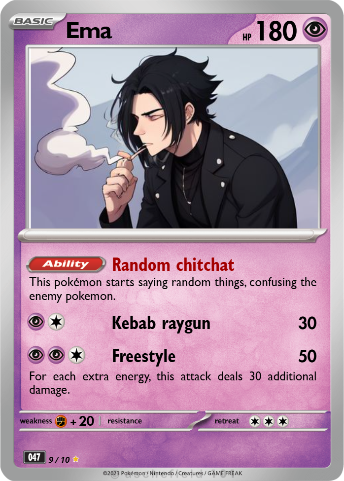 Ema - ggut | Pokécardmaker.net