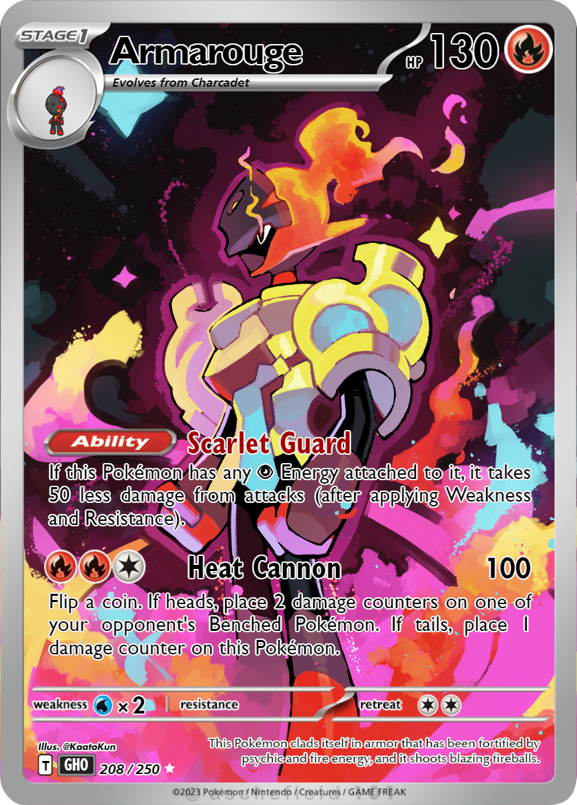 Armarouge - ghost_em | Pokécardmaker.net
