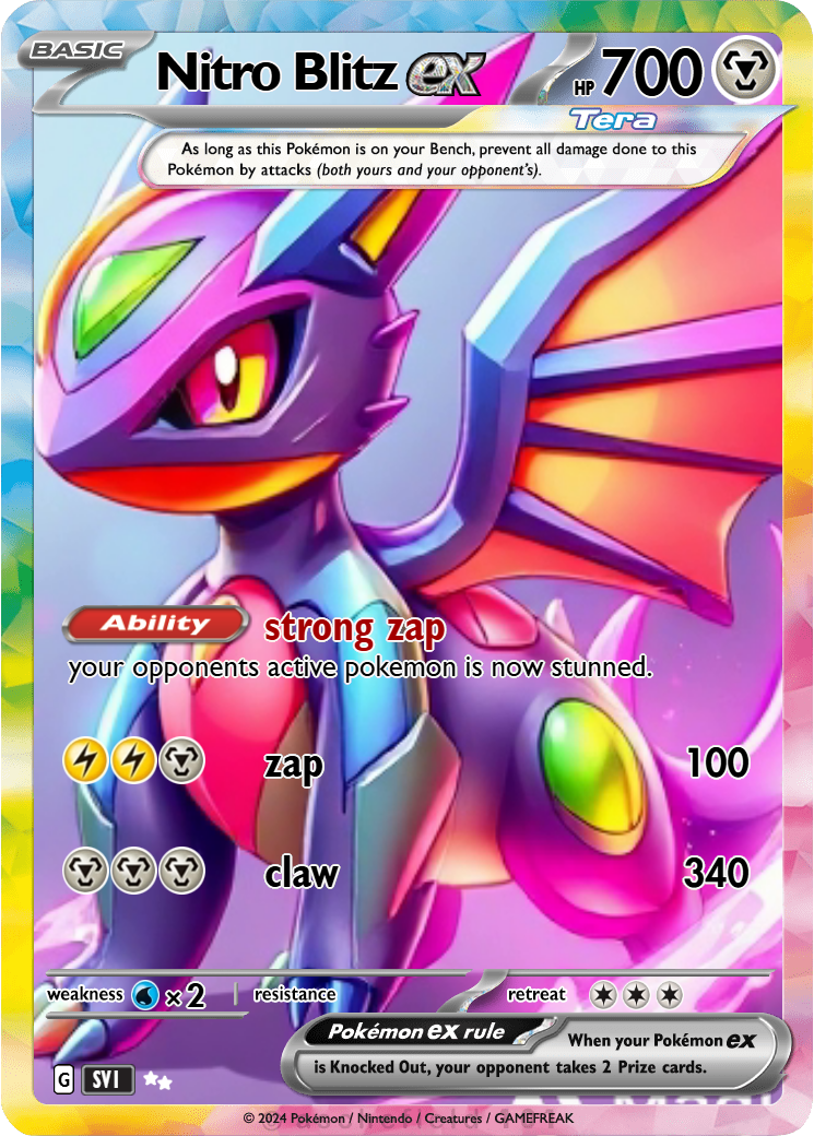 Nitro Blitz - gnarpy_the_pokemon_maker | Pokécardmaker.net