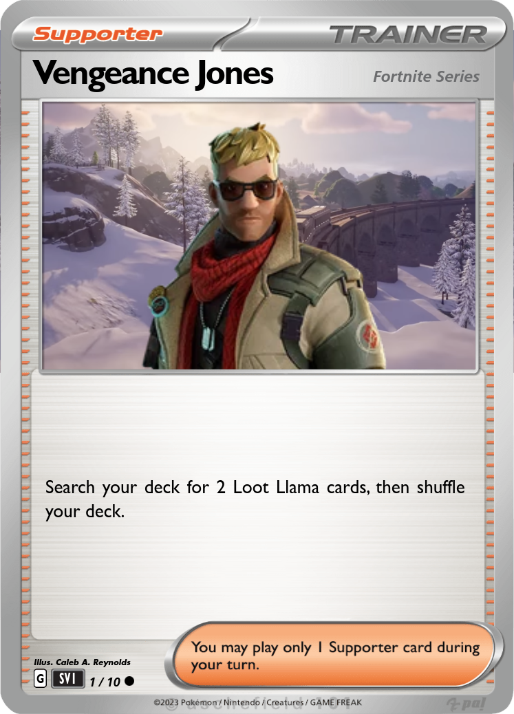 Vengeance Jones - godofmemes | Pokécardmaker.net