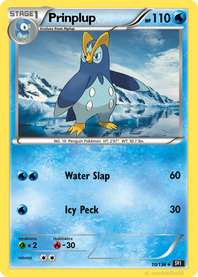Prinplup - gogogogo | Pokécardmaker.net