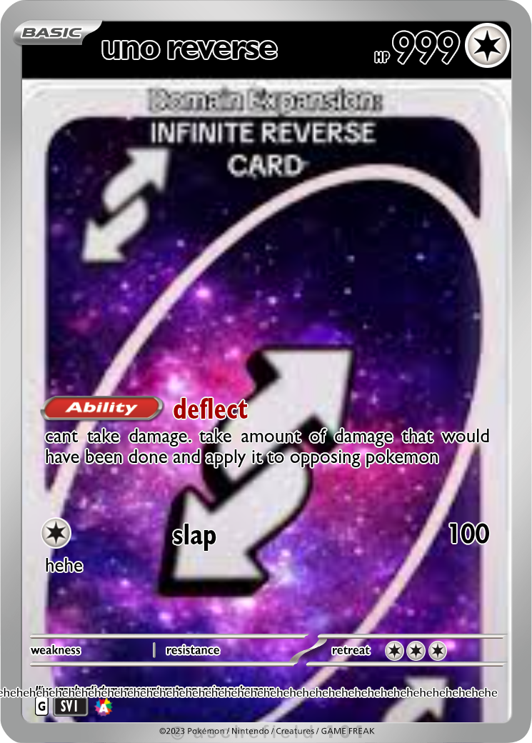 uno reverse - goofy56 | Pokécardmaker.net
