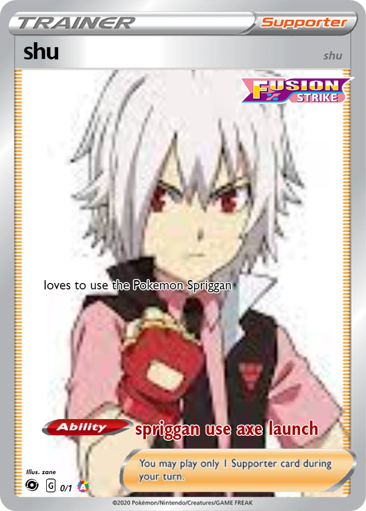 shu - griddy | Pokécardmaker.net
