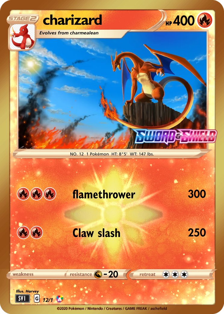 charizard - harvdawsmanski | Pokécardmaker.net