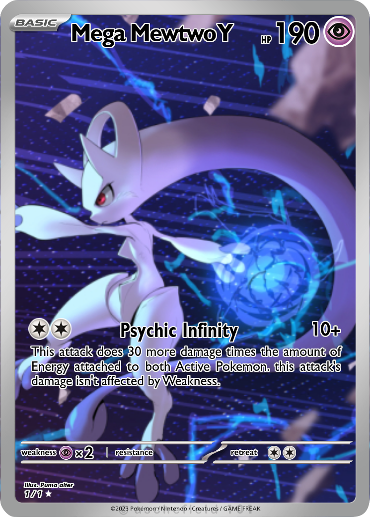 Mega Mewtwo Y - hi_com42 | Pokécardmaker.net