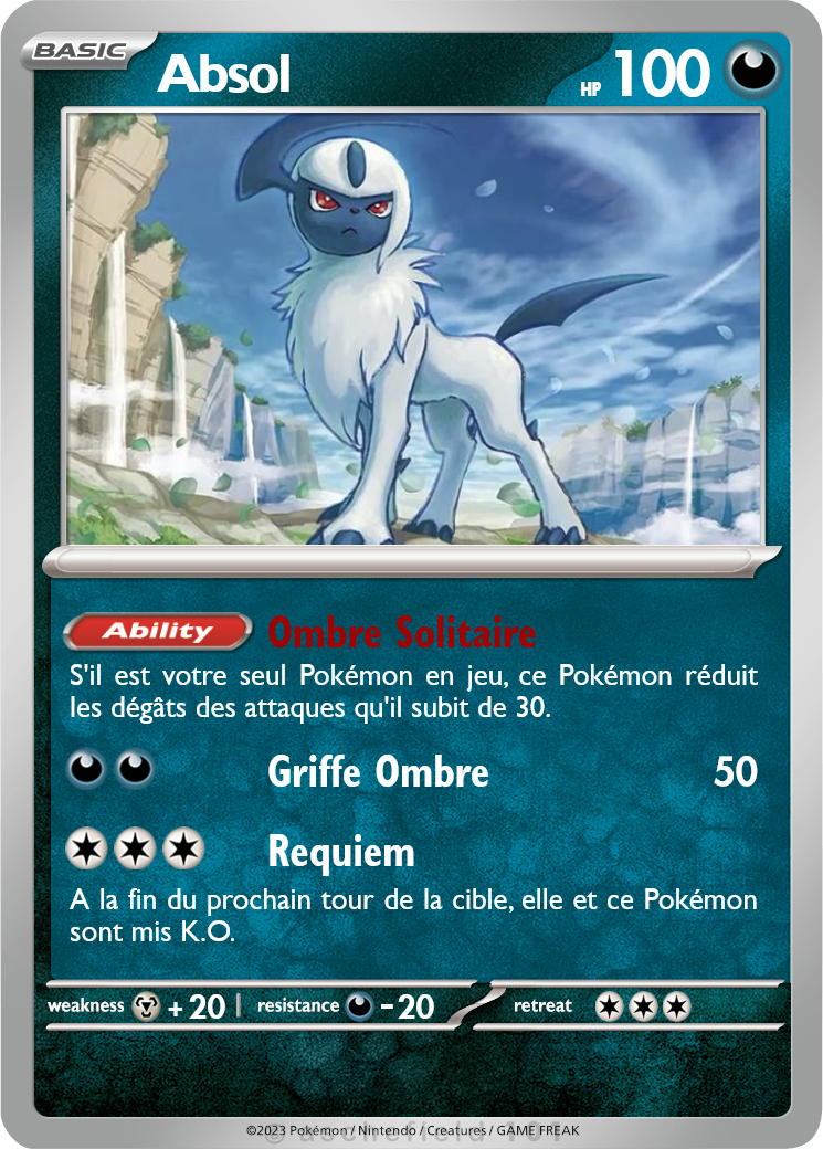 Absol - hitorigamix | Pokécardmaker.net