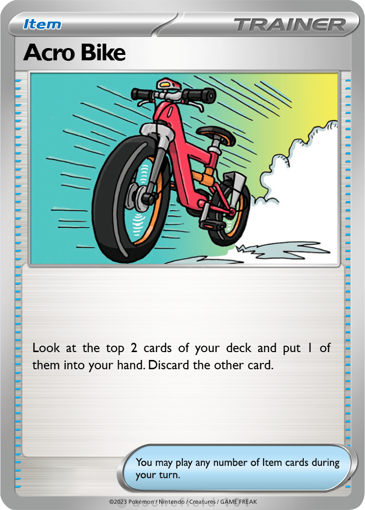 Acro Bike - horue | Pokécardmaker.net