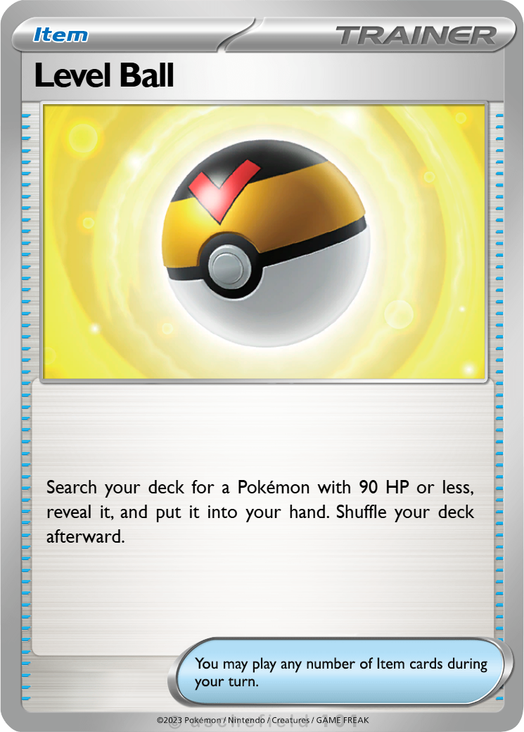 Level Ball - horue | Pokécardmaker.net