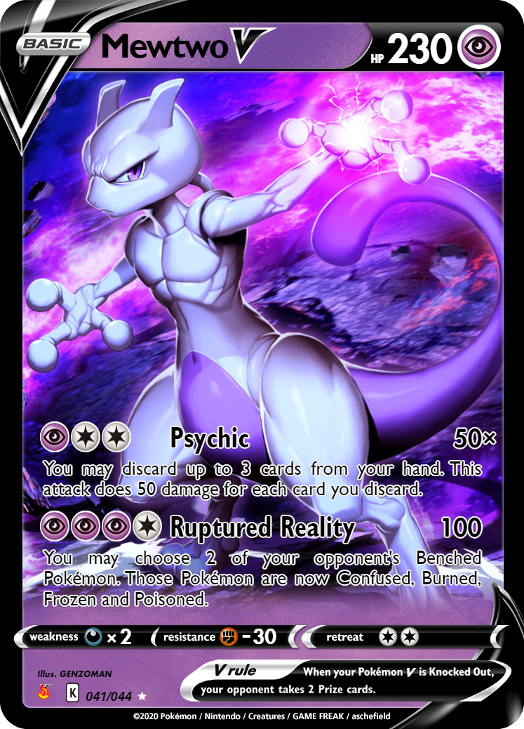 Mewtwo - hyfuno | Pokécardmaker.net