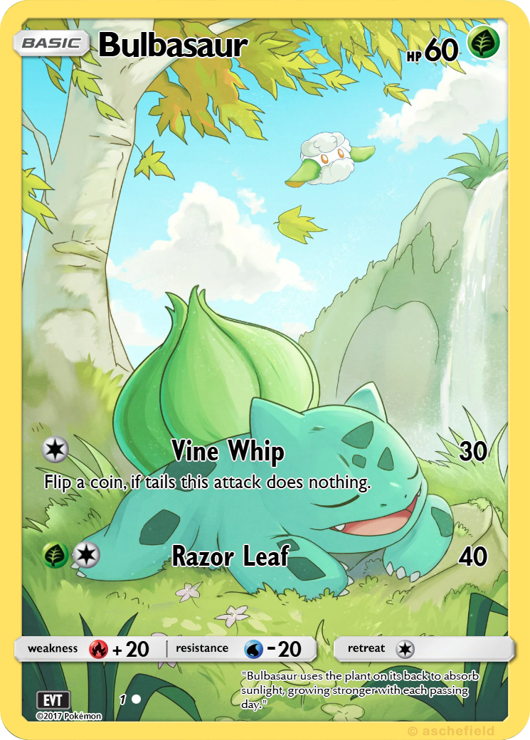 Bulbasaur - hyperfresh | Pokécardmaker.net