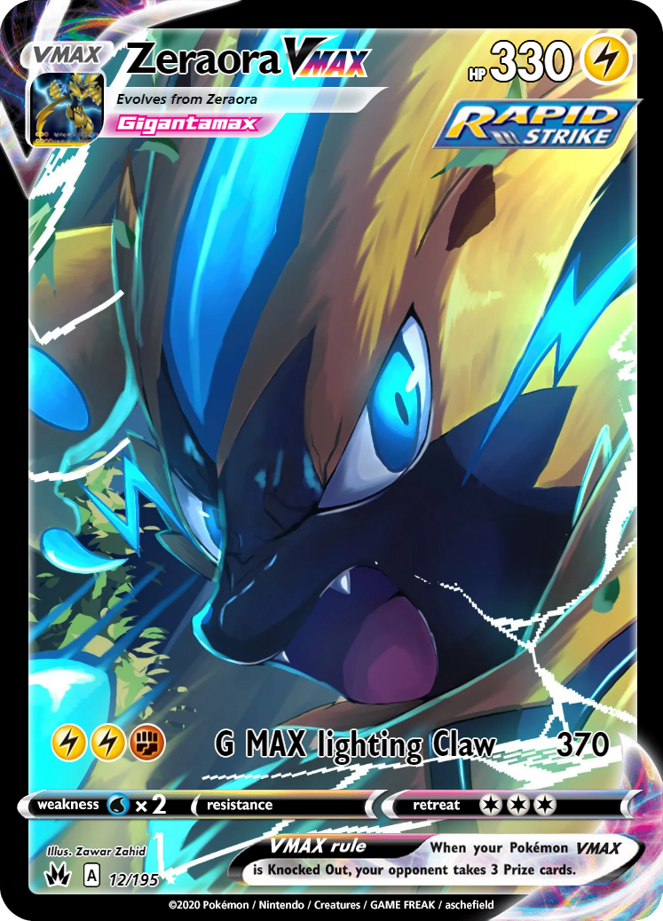 Zeraora - iceboy6758 | Pokécardmaker.net