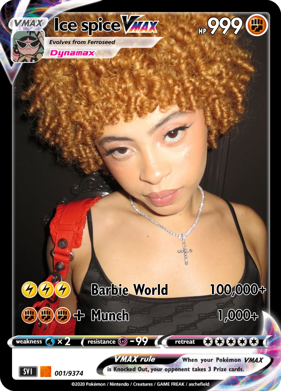 Ice spice - icecepice | Pokécardmaker.net