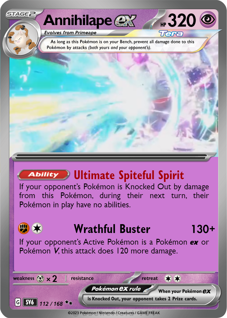 Annihilape - iizaru | Pokécardmaker.net